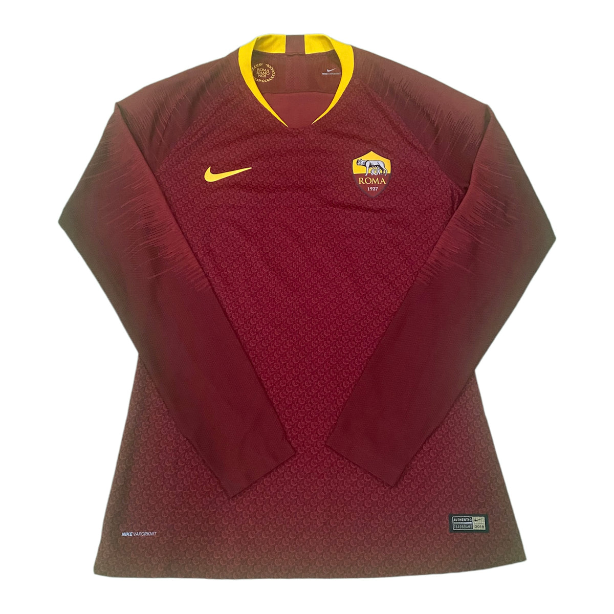 Jersey Roma 2018/19 Local Versión Jugador Manga Larga – Offside Store MX